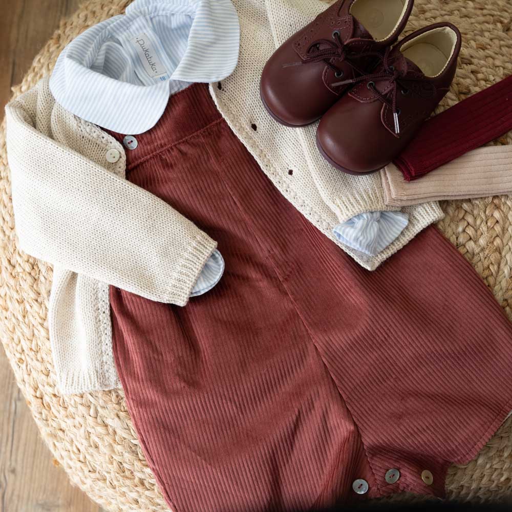 Burgundy Short Overalls – Pukatuka